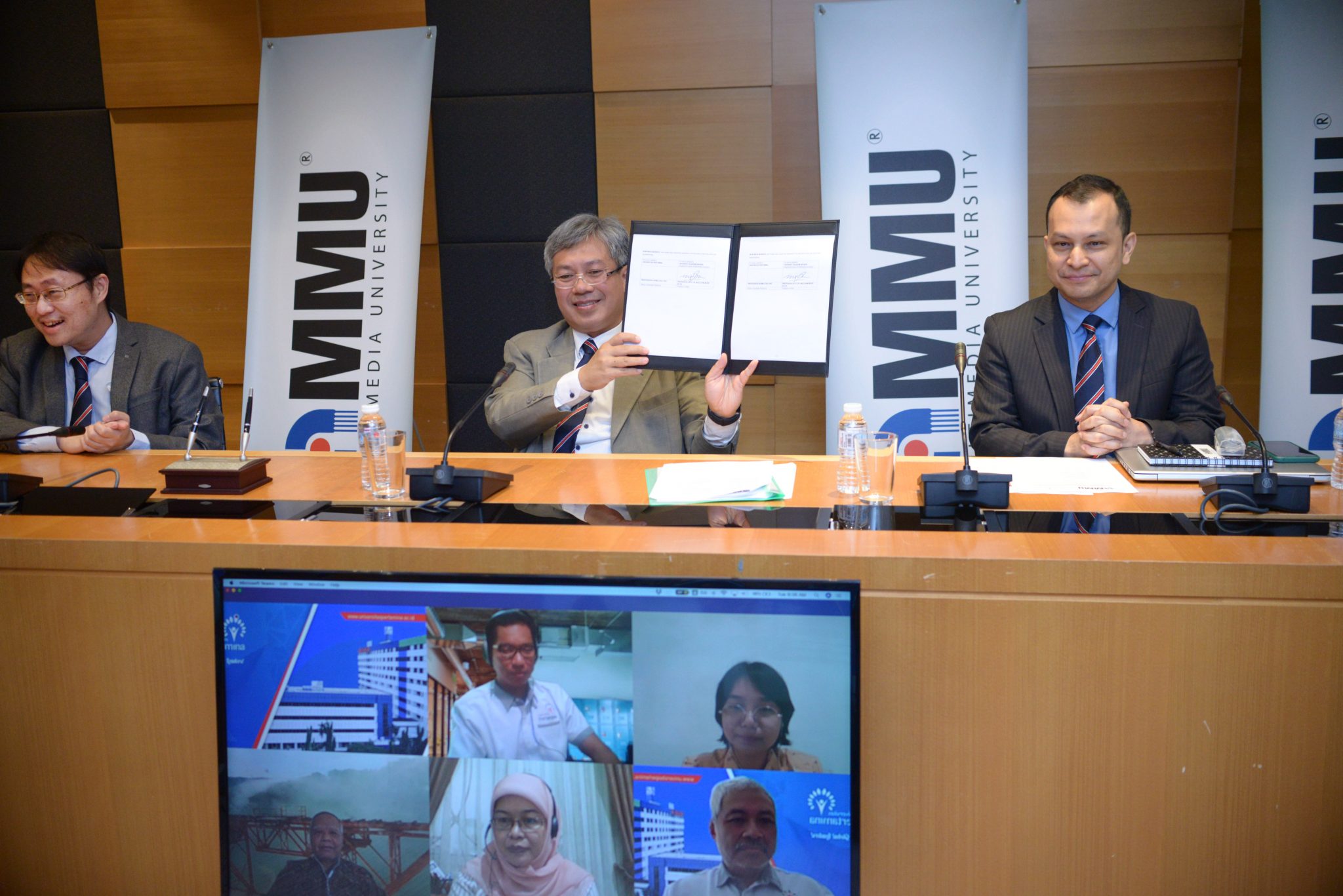 MMU Signs MoA with Universitas Pertamina - Multimedia University