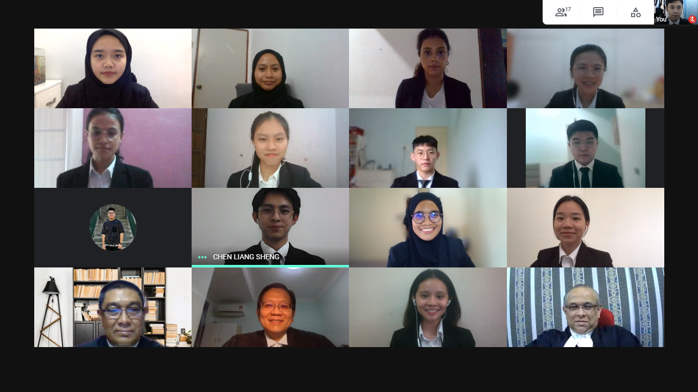 MULS Organises Virtual Law Moot Competition 2020 - Multimedia University