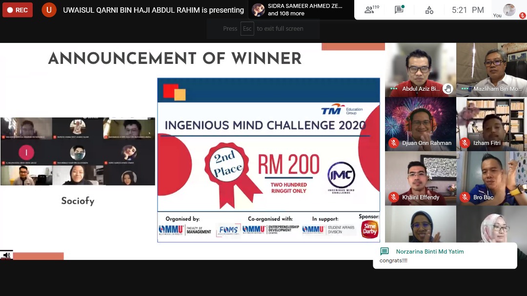 Empowering Young Entrepreneurs with Ingenious Mind Challenge 2020 ...