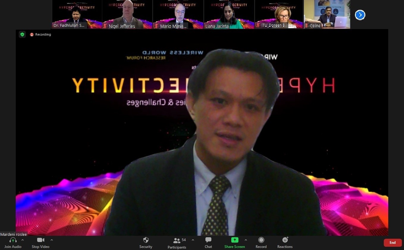 FOE Lecturer Invited as Keynote Speaker at Wireless World Research ...