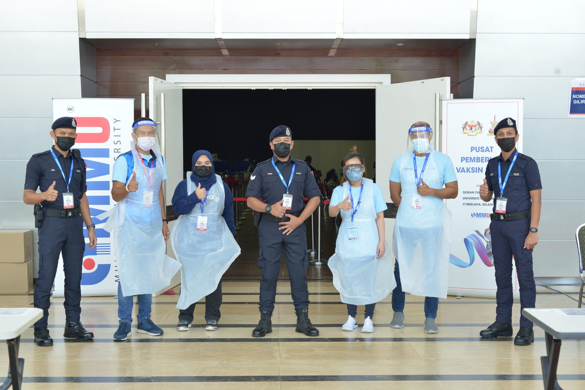 MMU Cyberjaya Campus Begins Its Operation as an Integrated Mega Vaccine ...