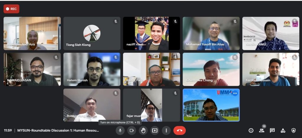 MYSUN MMU Team Hosts the First Session of Roundtable Series on HR ...