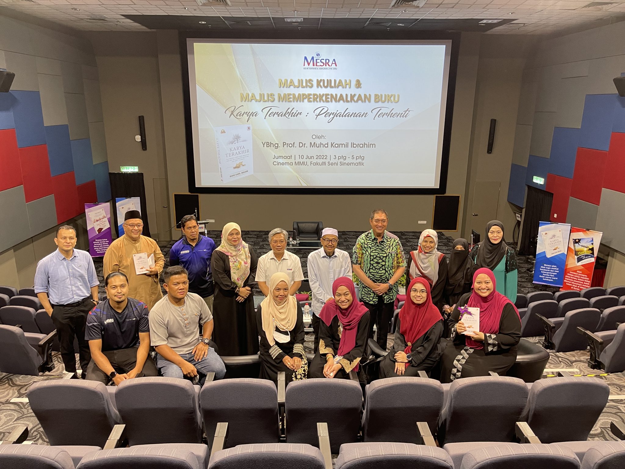 Prof Kamil Shares Insight on ‘Karya Terakhir’ - Multimedia University
