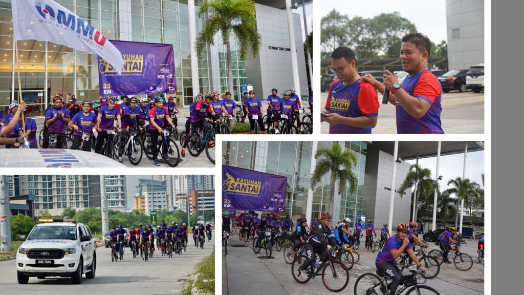 MMU Fun Ride Attracts 72 Cyclists - Multimedia University
