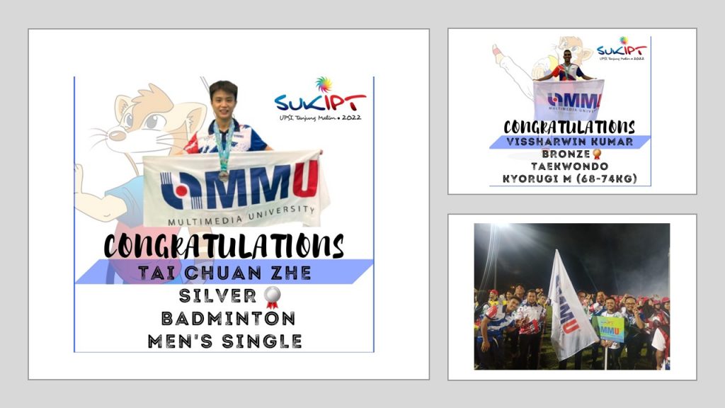 Newsflash: MMU Athletes Bring Home 8 Medals at SUKIPT 2022 - Multimedia ...