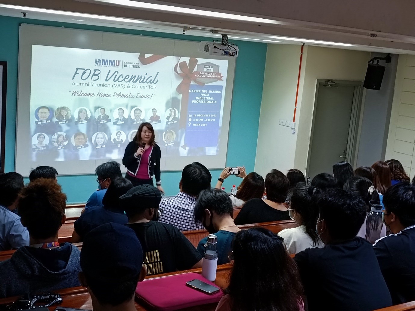 FOB Hosts Vicennial Alumni Reunion and Career Talk - Multimedia University