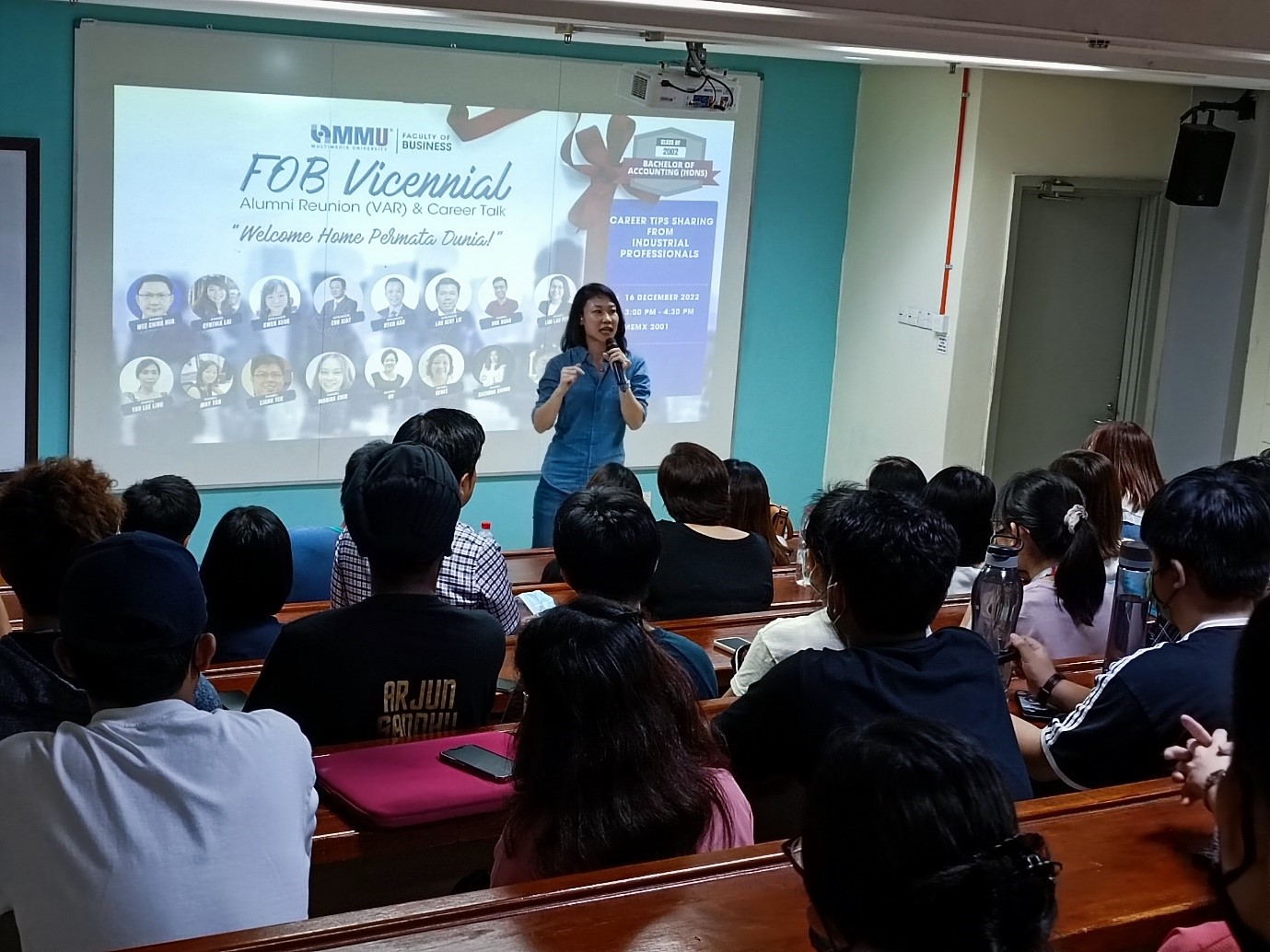 FOB Hosts Vicennial Alumni Reunion and Career Talk - Multimedia University