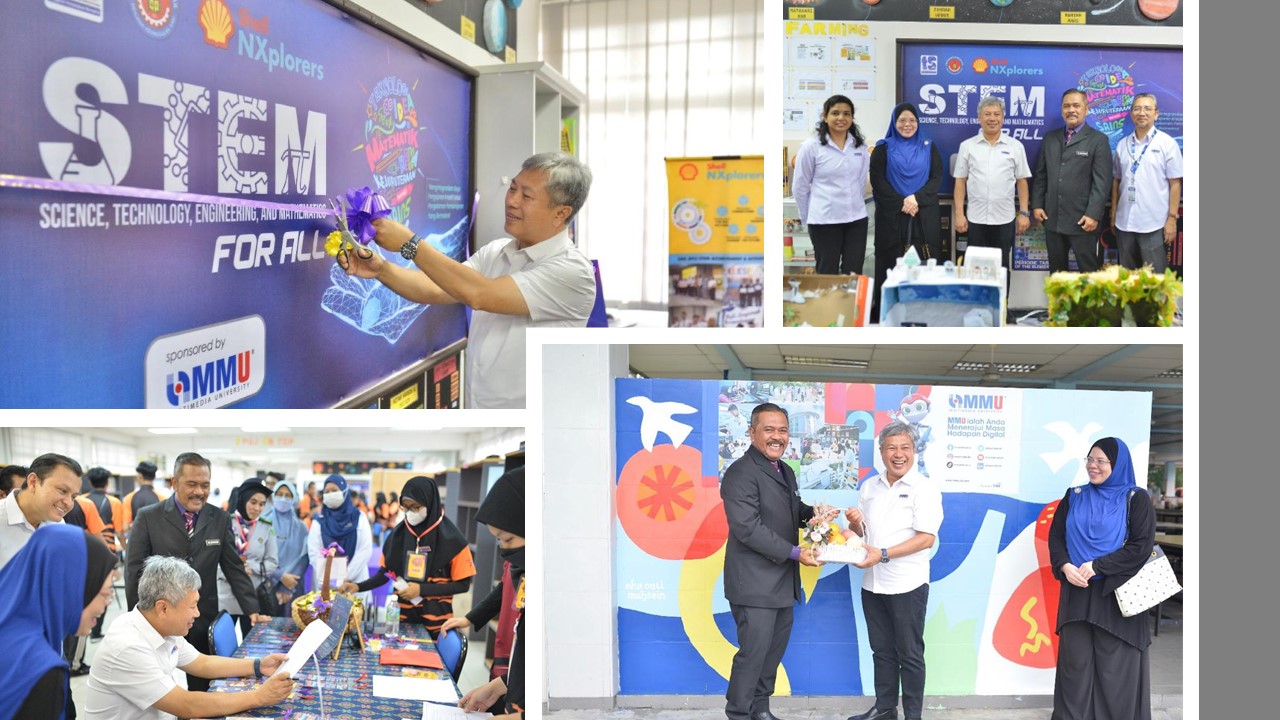 MMU President Officiates “STEM FOR ALL” Programme - Multimedia University
