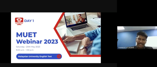MUET Webinar 2023 Equips Students with Strategies and Skills ...