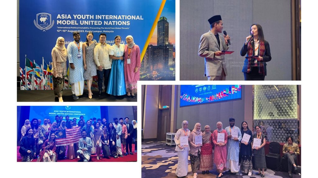MMU Students Participate as Conference Committee in AYIMUN 2023 ...