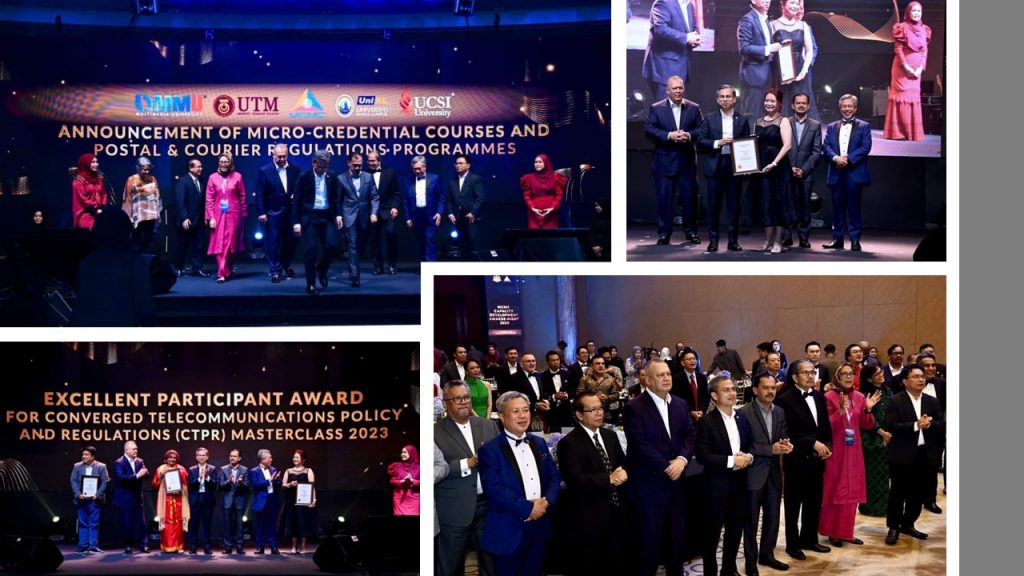 MMU President Attends MCMC CDC 2023 Awards Night - Multimedia University