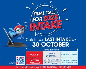 FINAL CALL FOR 2023 INTAKE - Multimedia University