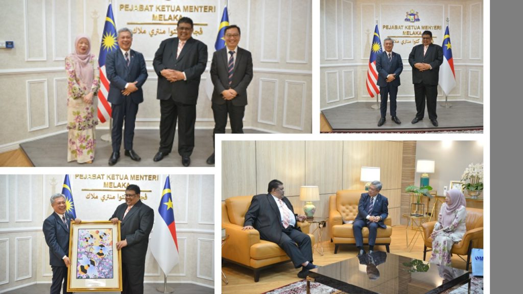 MMU President Meets Chief Minister of Melaka - Multimedia University