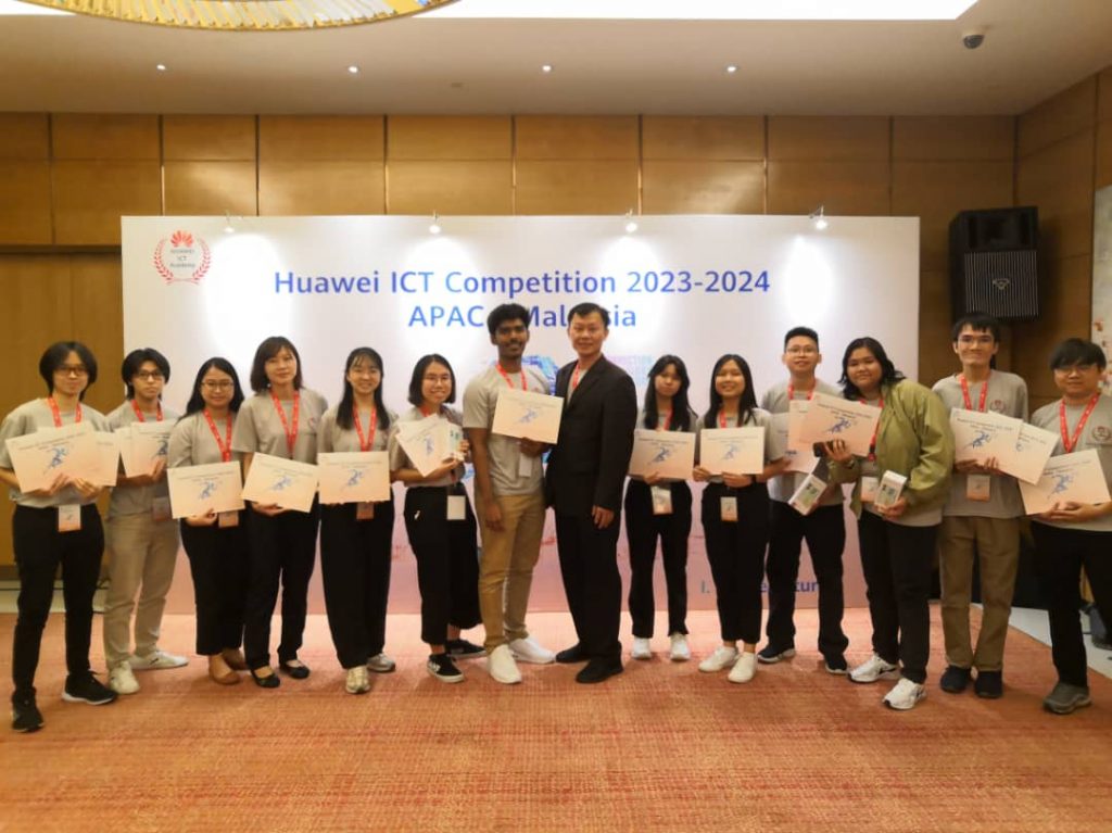 MMU Students Win Prizes at Huawei ICT Competition 2023-2024 ...