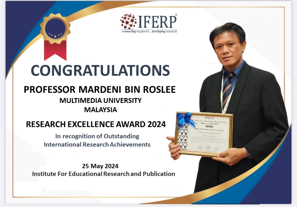 FOE Professor Receives Prestigious International Research Excellence ...