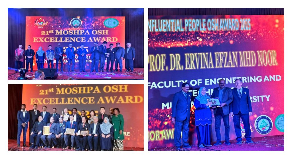 MMU Professor Honoured at MOSHPA OSH Excellence Award - Multimedia ...