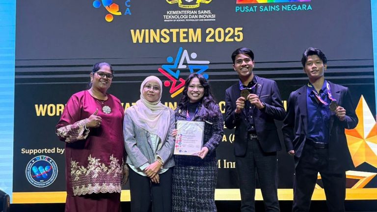 FCM FYP Project Wins Gold Medal and Best Poster Award at WINSTEM 2025 ...